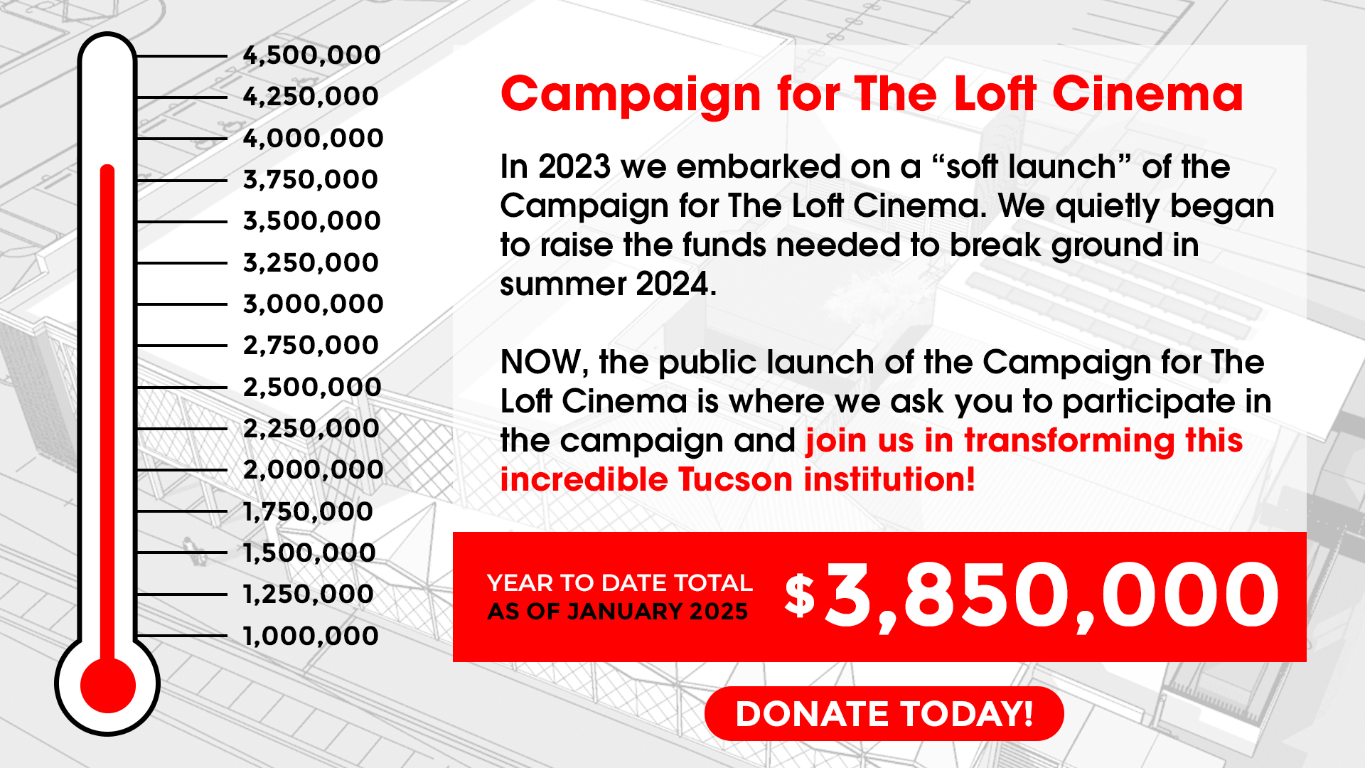 Campaign for The Loft Cinema - The Loft Cinema